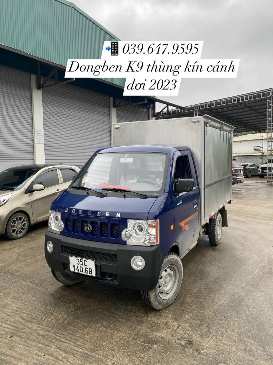 Xe Tải Srm K9 990kg Thùng Mui Bạt - SRM VIỆT NAM